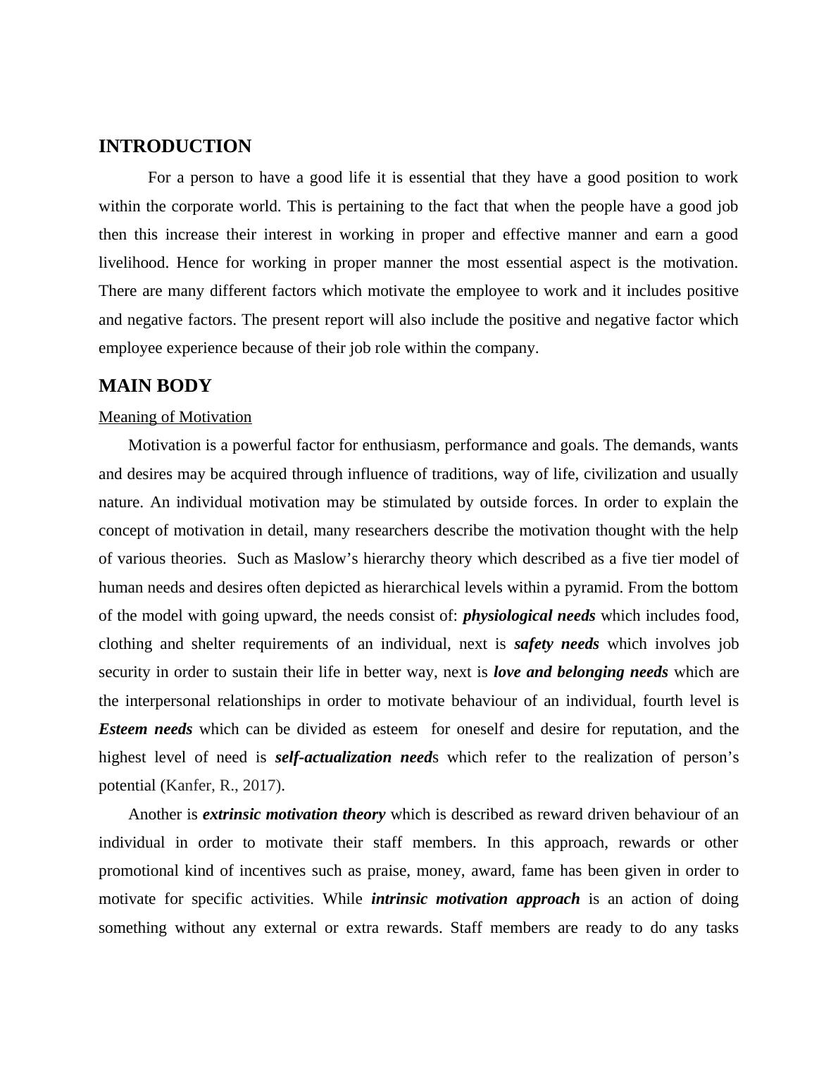 Understanding Why People Work - Factors, Motivation, Strategies