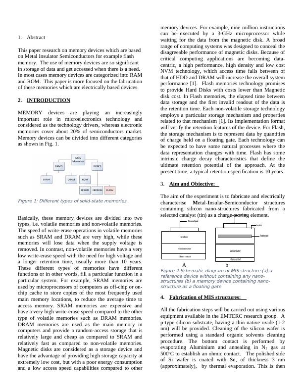 Physics of Semiconductor Devices | Report