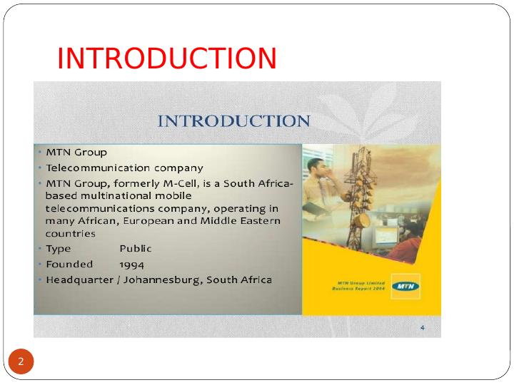 International Business Strategy Analysis: MTN Group