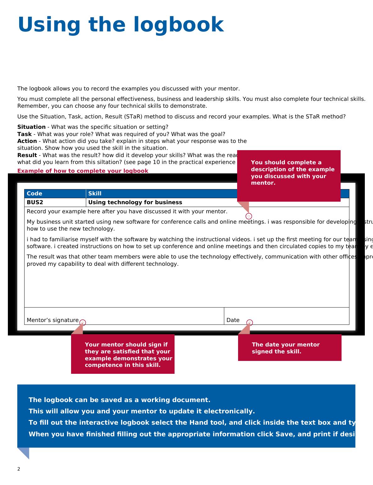 CPA Program Practical Experience Logbook: Skills & Examples