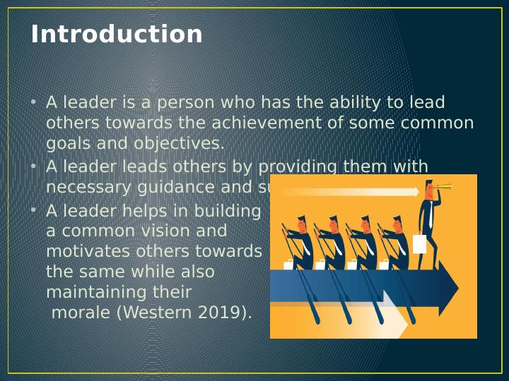 Goals and Objectives of Leadership in the Business