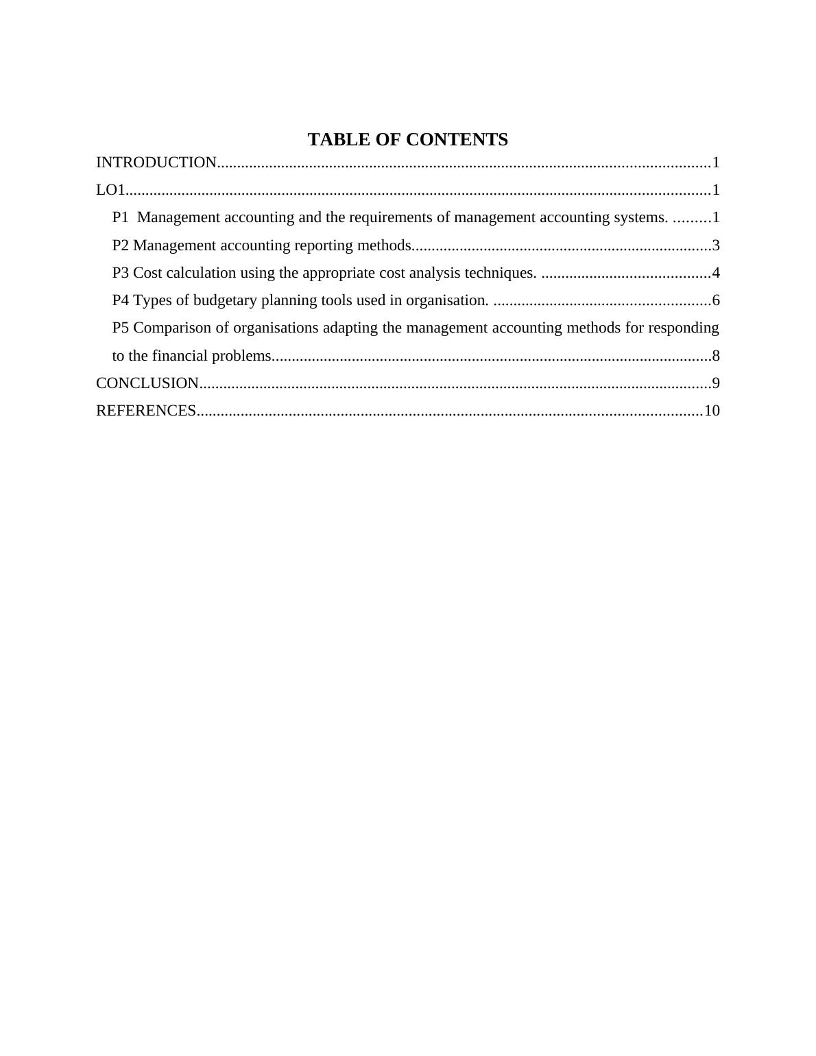 Management Accounting Report: Tesco's Performance Review