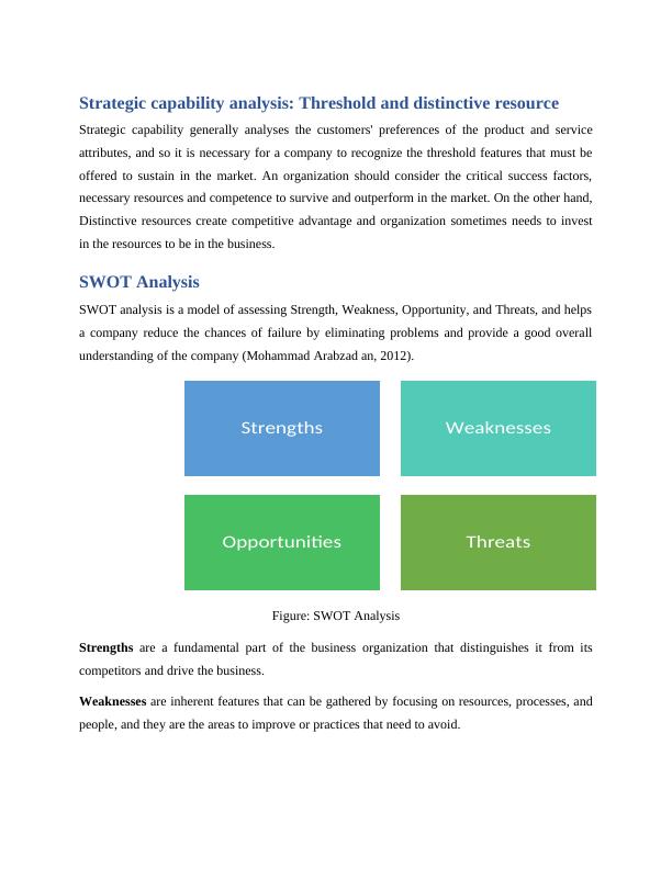 COCA-COLA Strategic Choice: Ansoff Matrix and SWOT