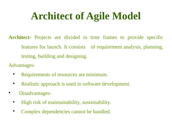 Agile Model: Advantages, Disadvantages, and Research Identification