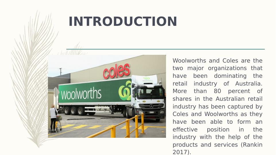 Competitive Strategy Report: Woolworths and Coles Analysis
