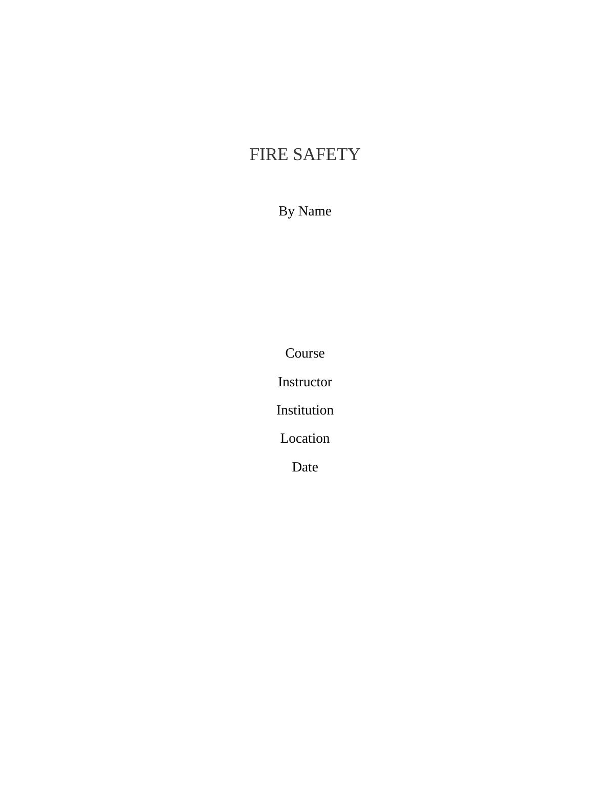 Fire Safety | Case study of Buncefield Accident