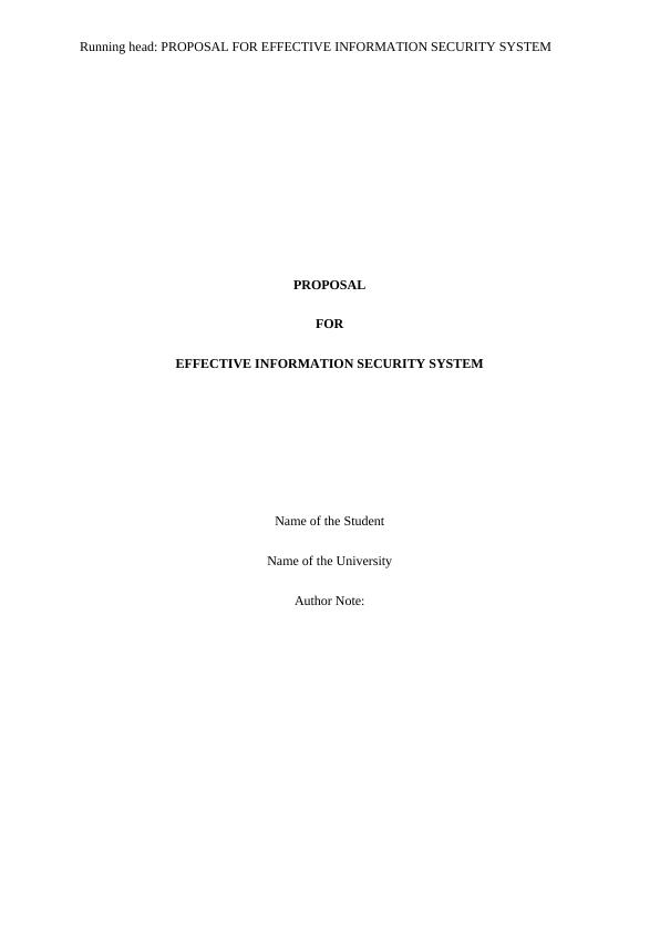 InfoSec Proposal: NIST Standards for FuturePlus Organization