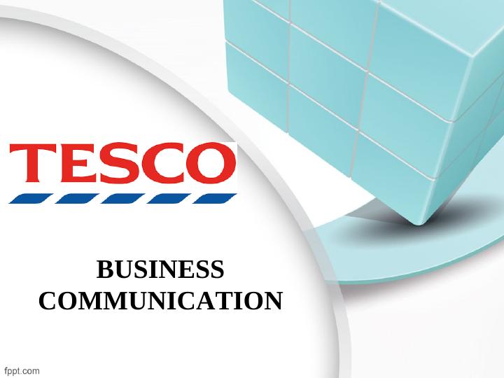 BUSINESS COMMUNICATION.