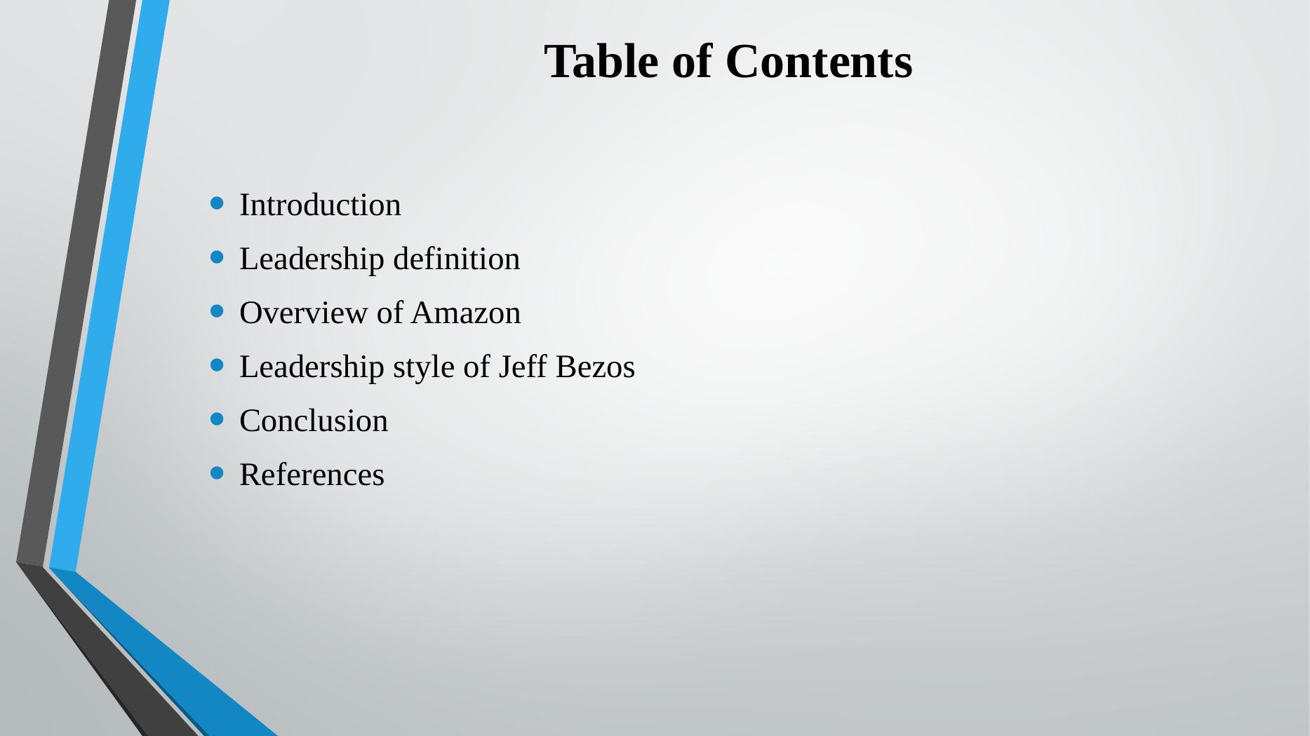 Leadership Case Study: Amazon and Jeff Bezos' Influence