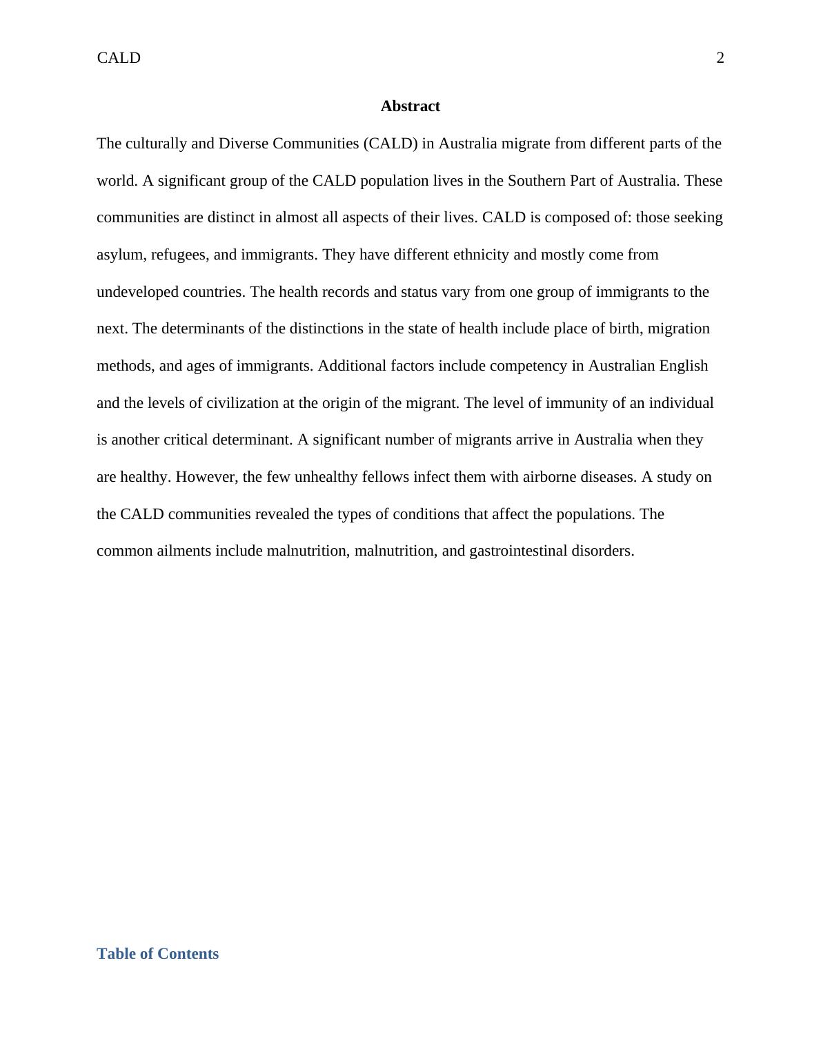 Challenges and Solutions for CALD Health and Social Services