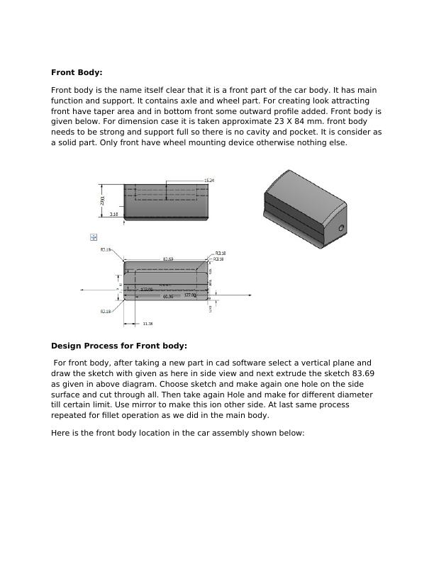 Mechanical Engineering: Electric Car Design Project