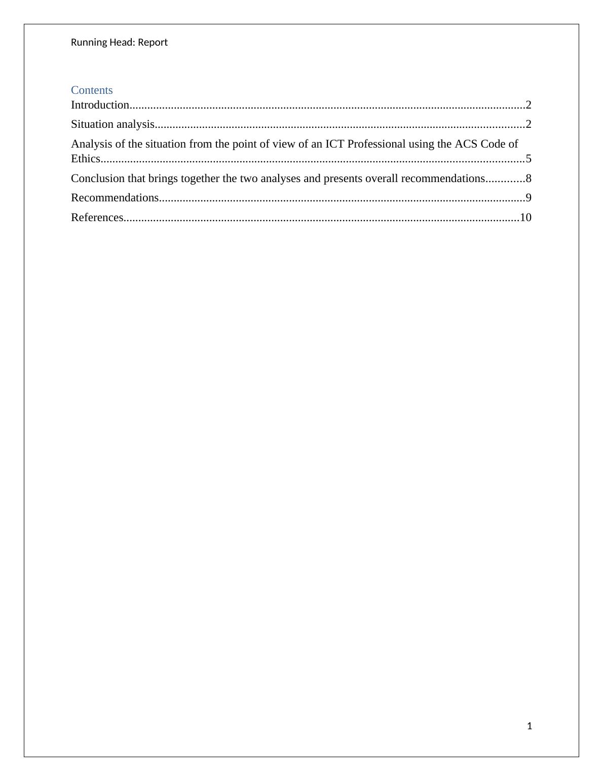 Ethical Challenges in ICT: A Professional Practice Report