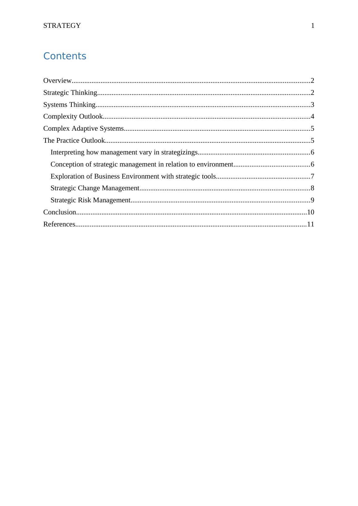 Strategy Practice - Desklib