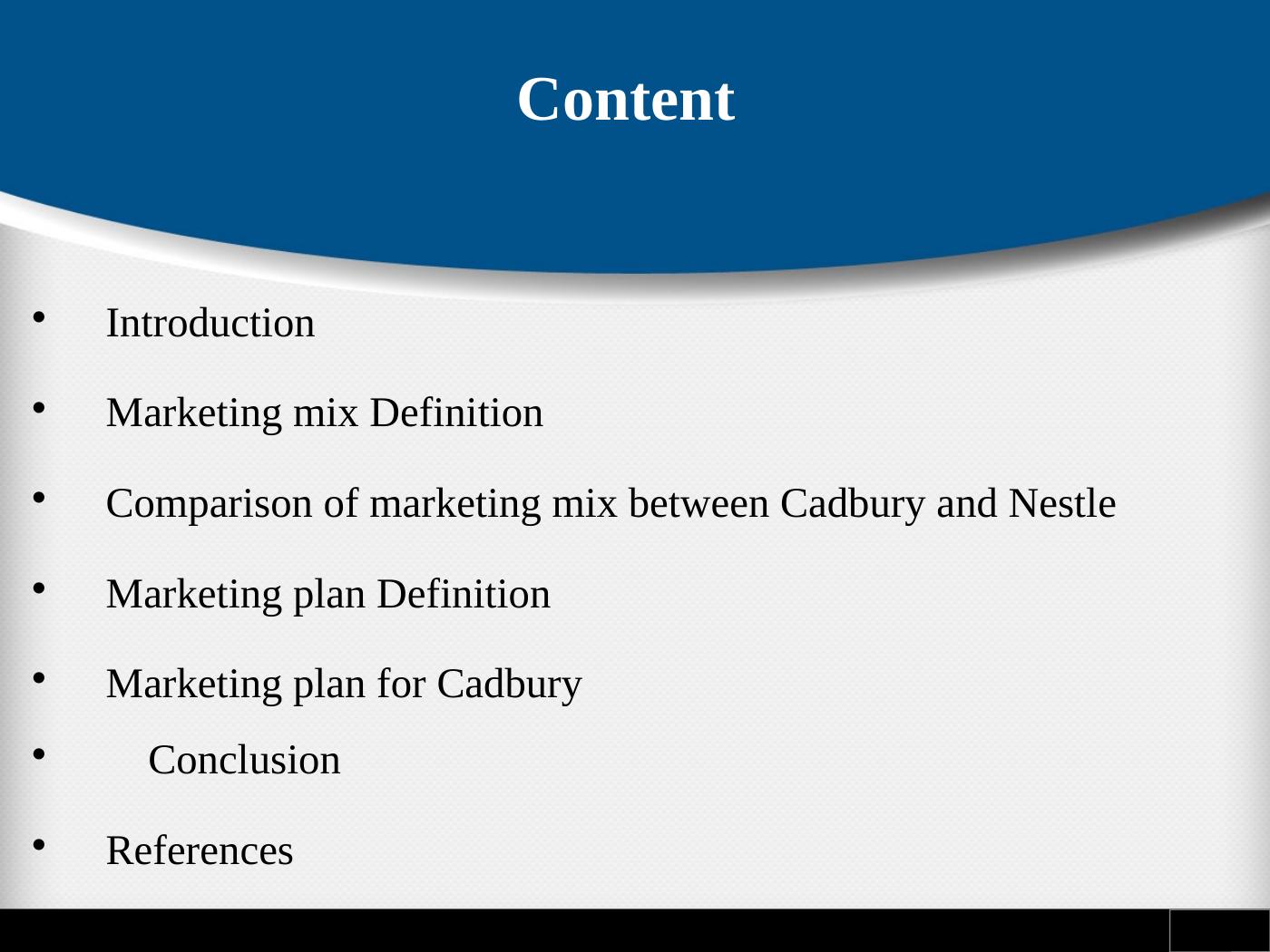 Cadbury Vs Nestle: Marketing Plan and Mix Comparison