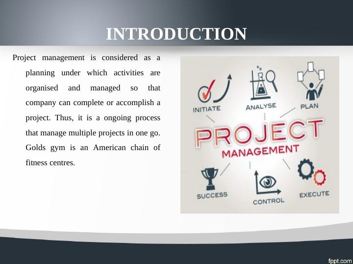 Project Management: Characteristics, Role of Project Manager, Team ...