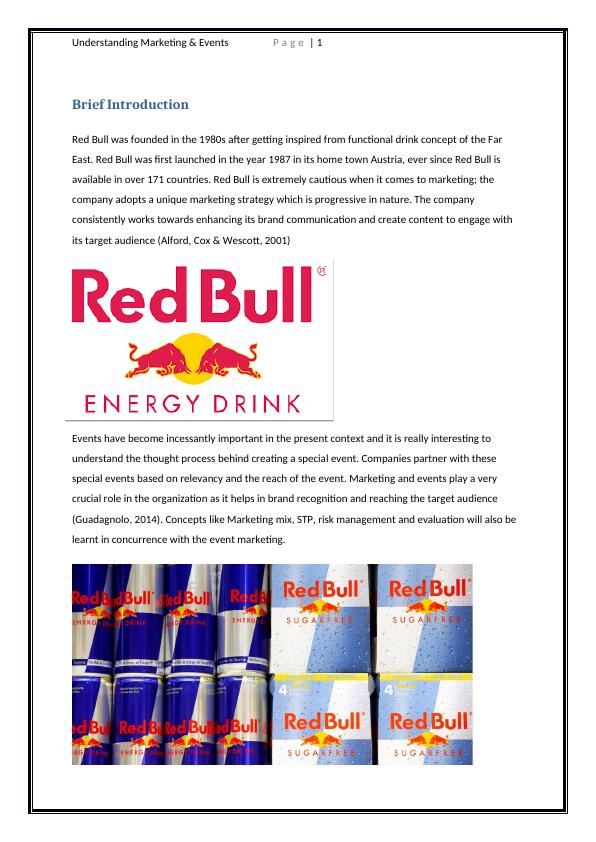 Marketing Strategies: A Red Bull Case Study Analysis