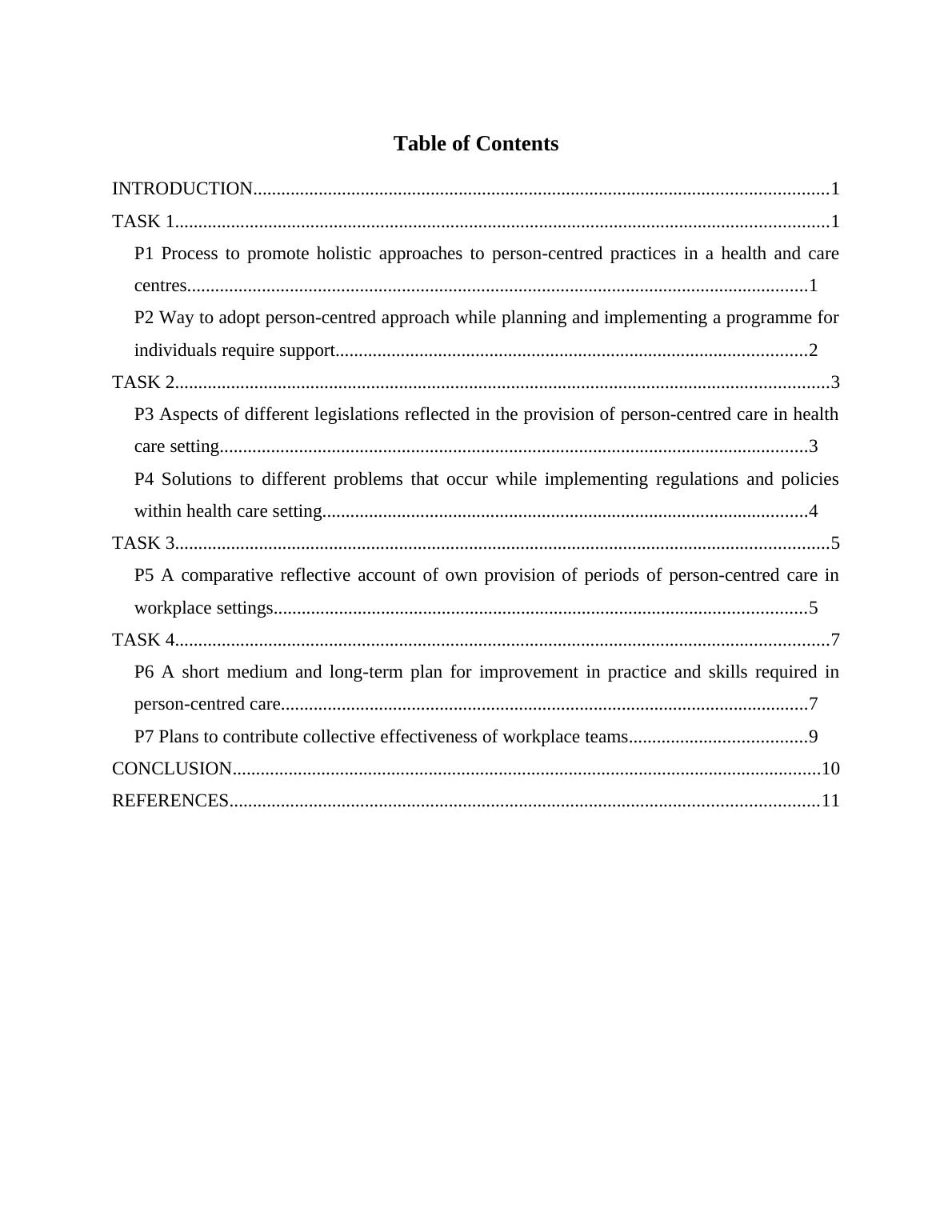 Person-Centred Care: Implementing Holistic Approaches