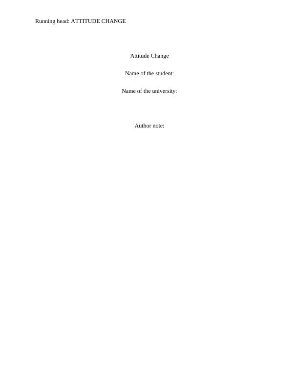 Campaign on Road Safety Assignment