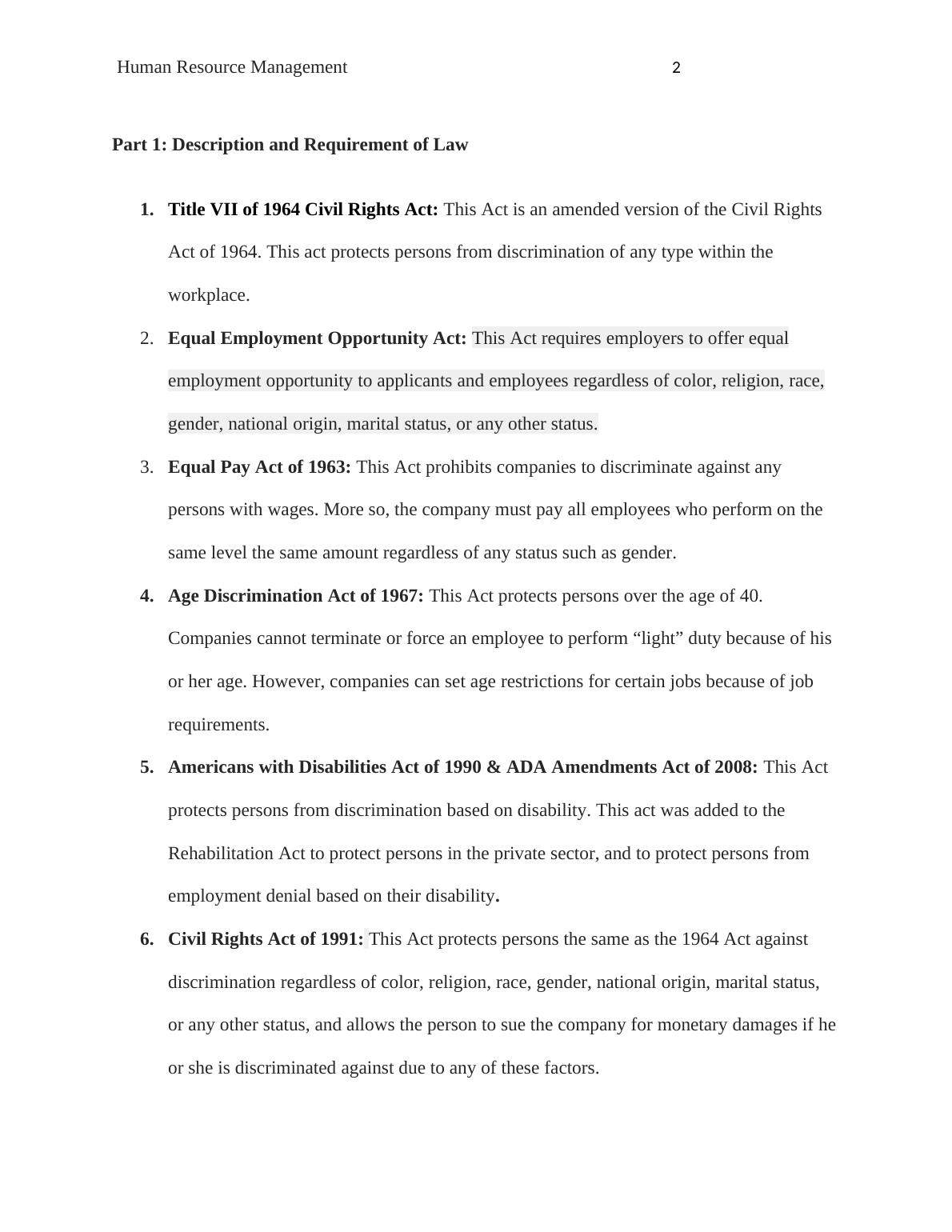 ADA Amendments Act of 2008
