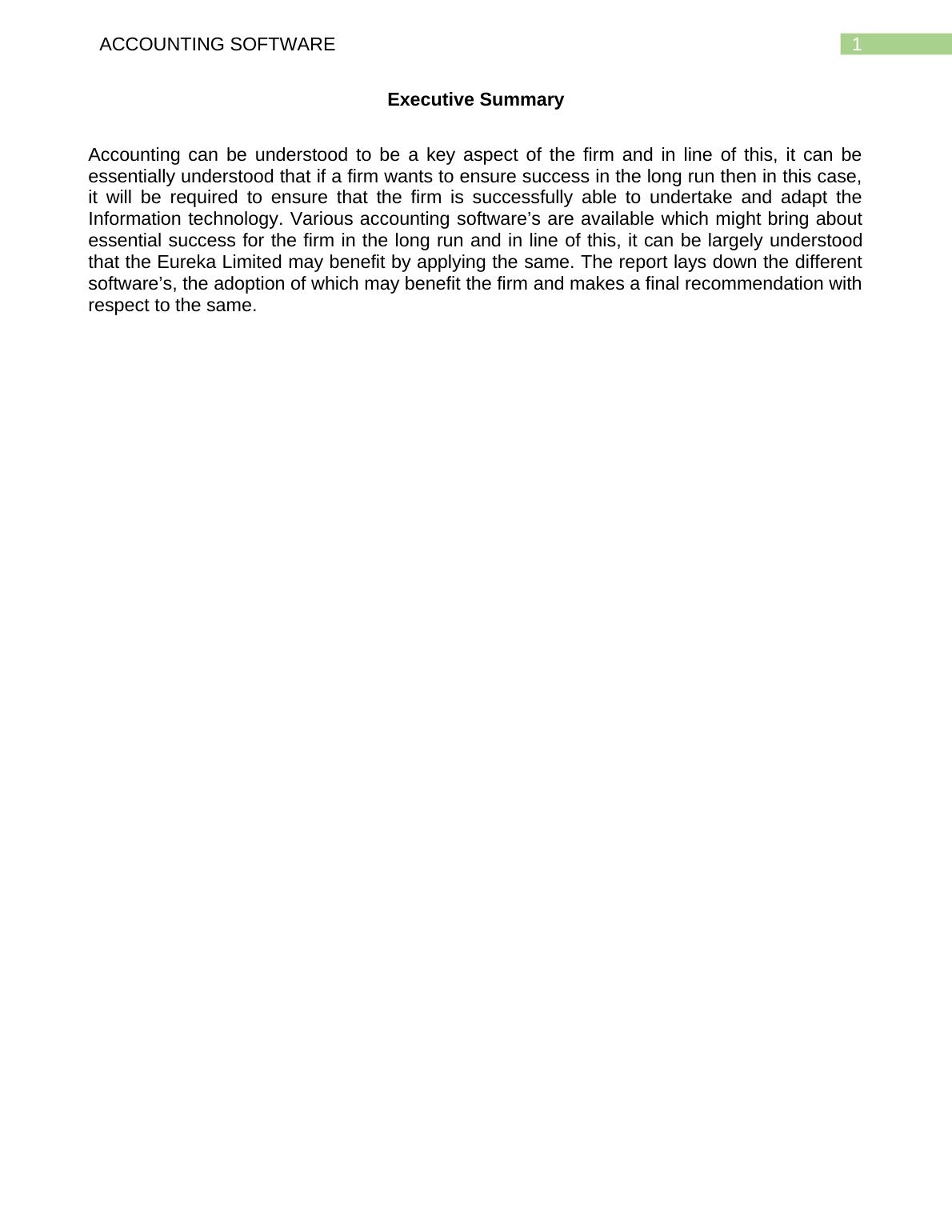 Strategic Info Systems Analysis: Eureka Limited HI5019