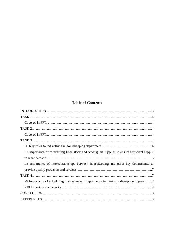 Accommodation Services Management: Key Roles and Functions