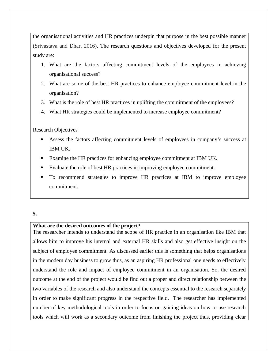 HR Practices Impact on Employee Commitment: IBM UK