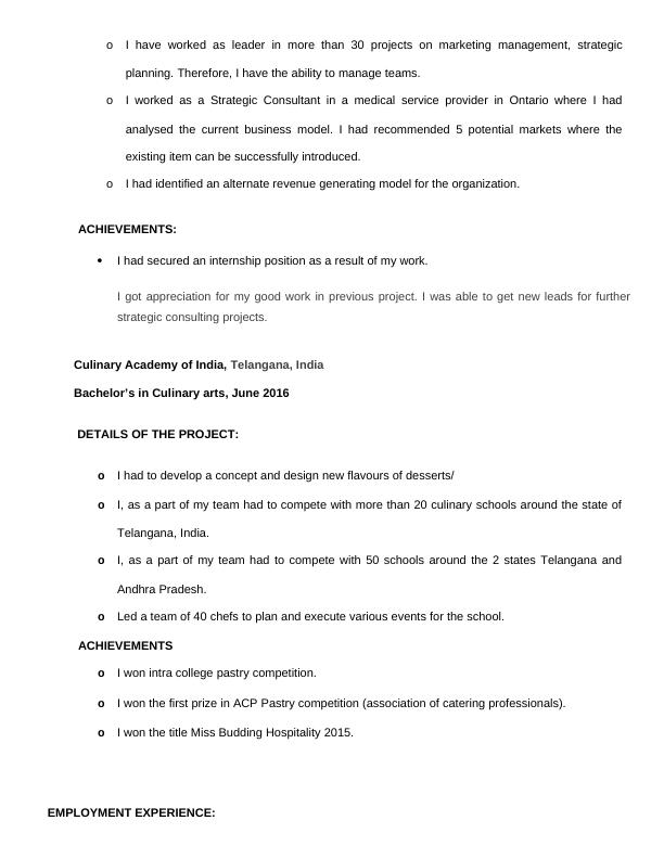 Professional CV: Srujana Kanumuri - Experience & Skills