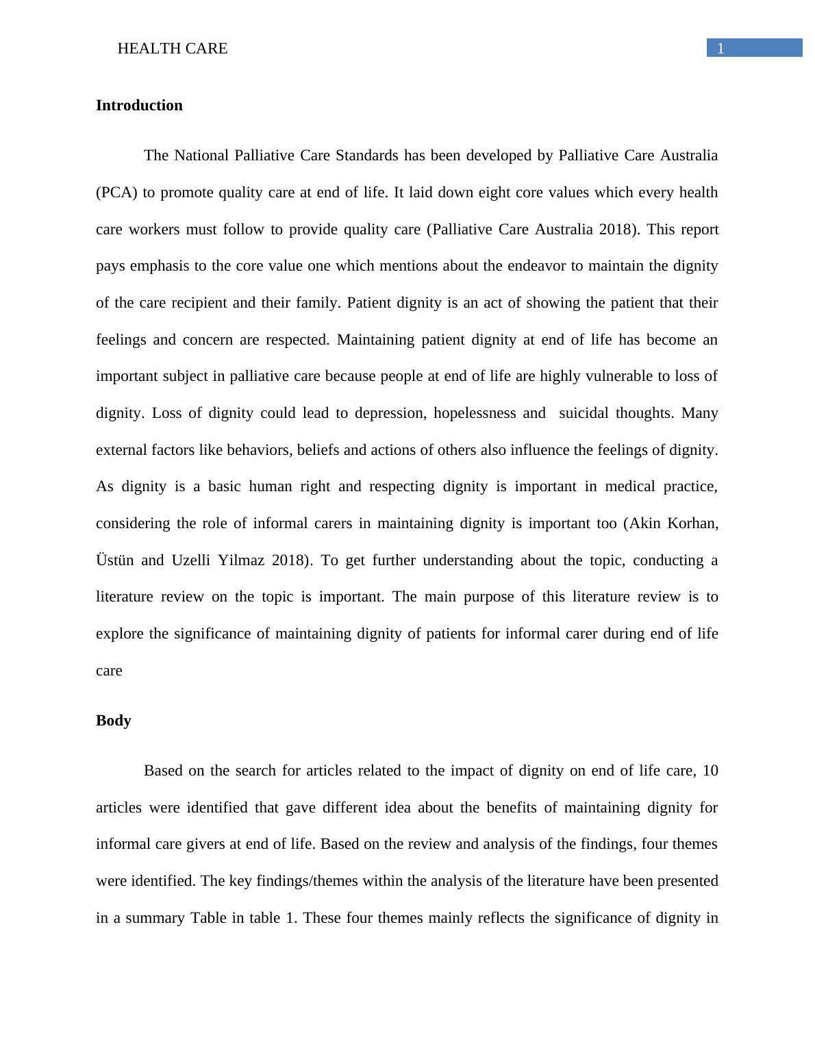 Health Care Assignment Sample & Examples – [Free Download]