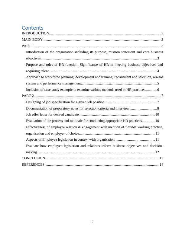 TESCO HRM: Strategies, Practices, Employee Relations Report