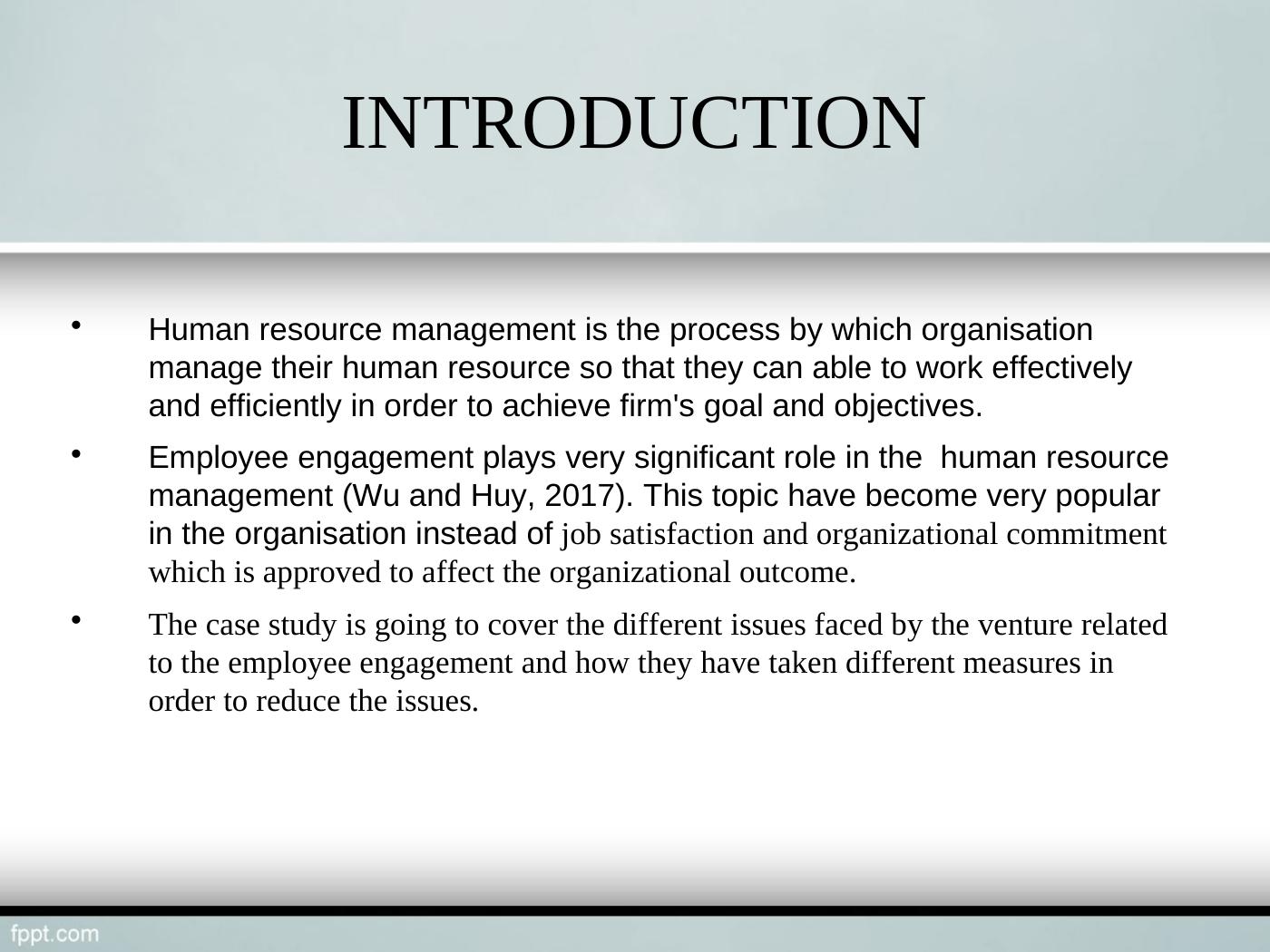 Employee Engagement: Issues, Solutions, HRM Strategies