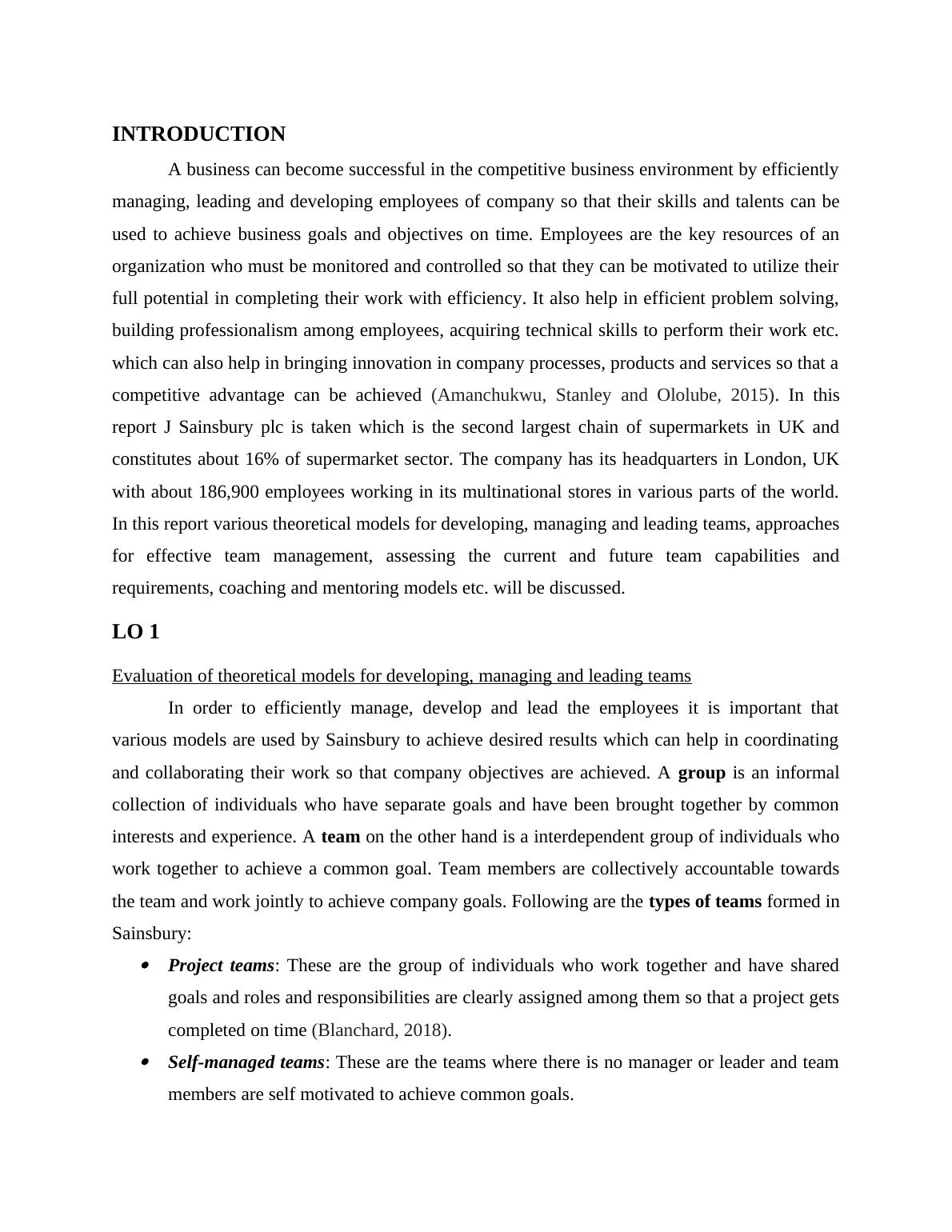 Unit 502 Principles of Developing, Managing and Leading Individuals and ...