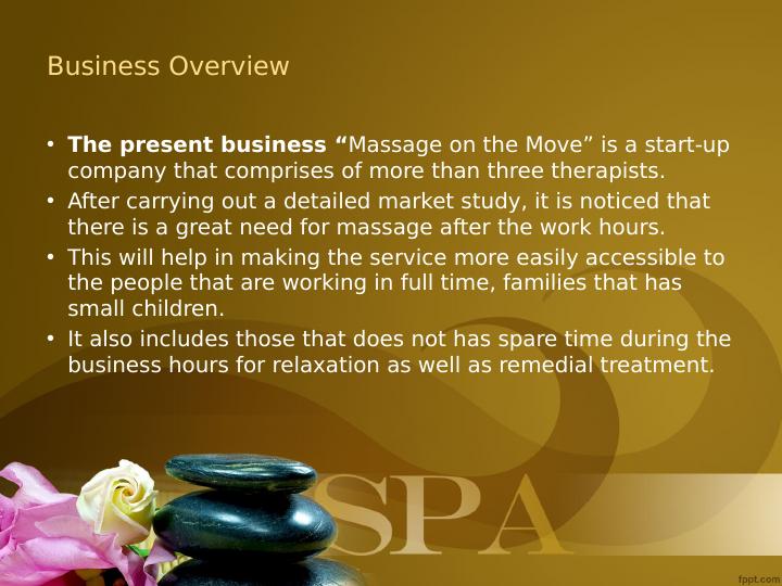 Massage on the Move: Mobile Spa | Case Study