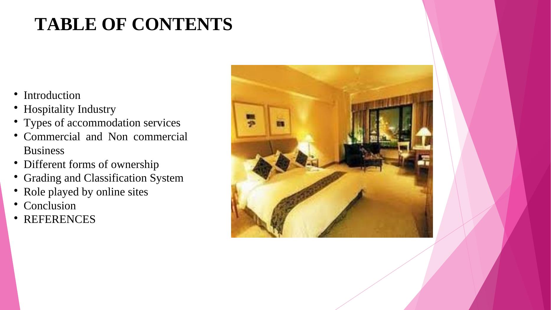 Hospitality: Analysis of Accommodation Services Management