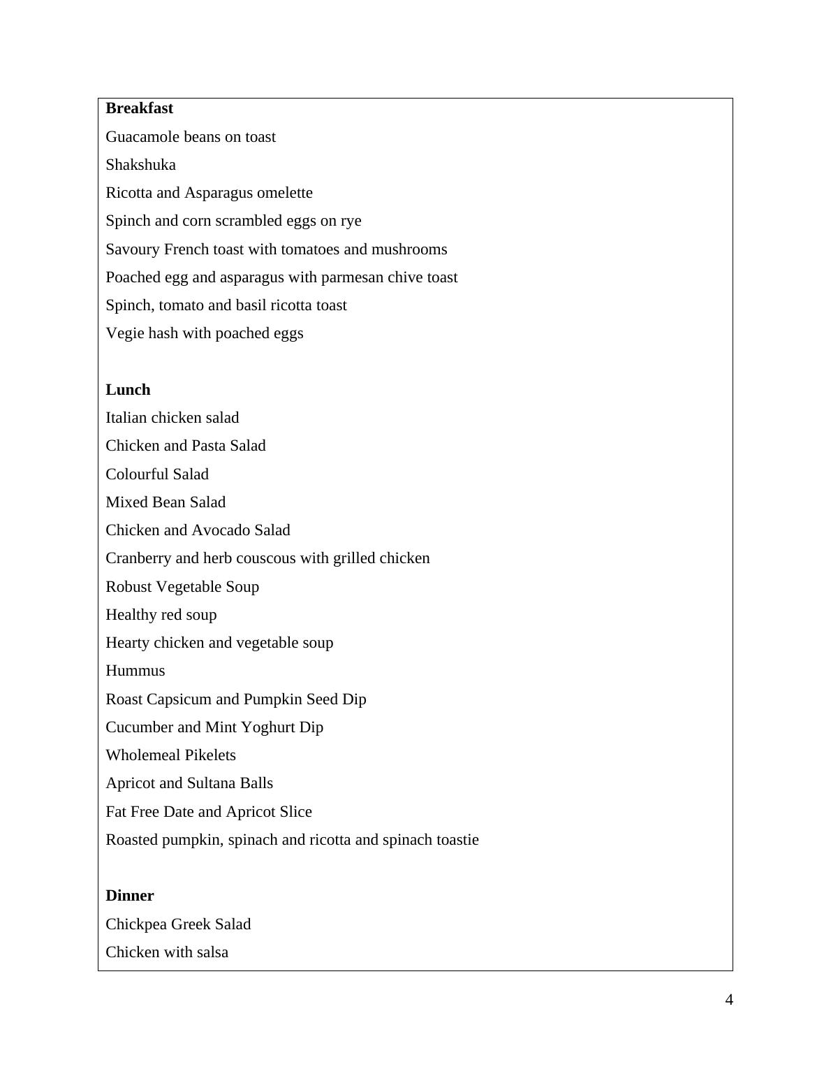 Menus for Special Dietary: Attica Restaurant, Australia