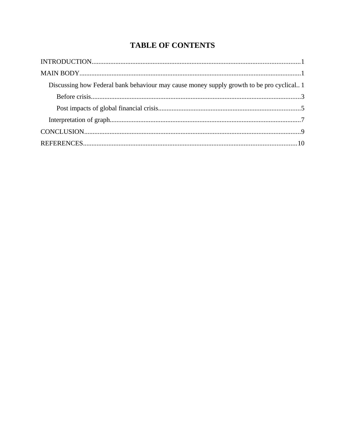 Money Supply: Federal Bank Behavior and Growth Analysis
