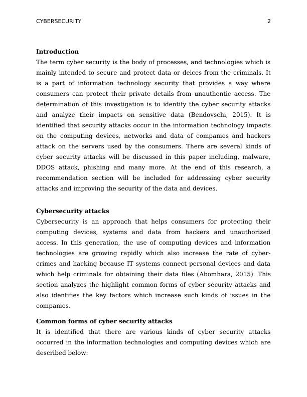 Introduction to Cyber Security