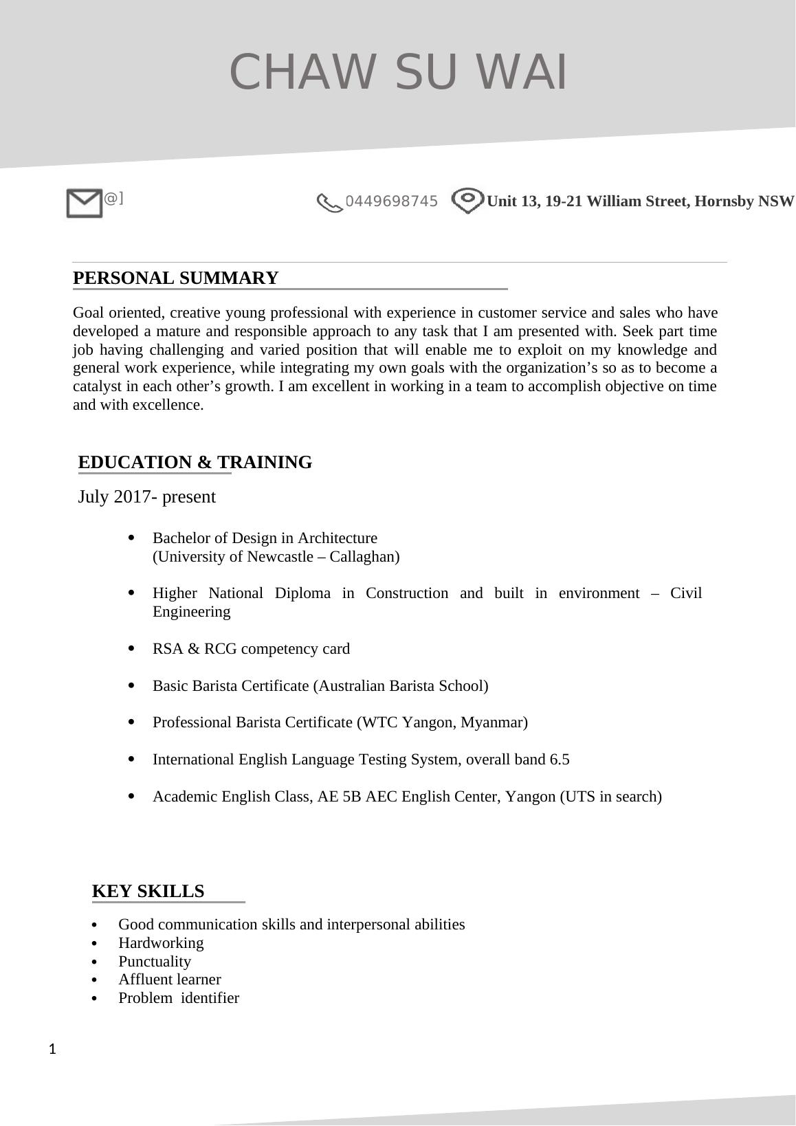 Chaw Su Wai Presentation 2022