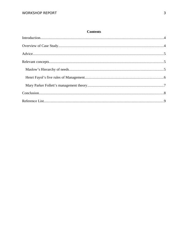 Managing People and Organization: Workshop Report