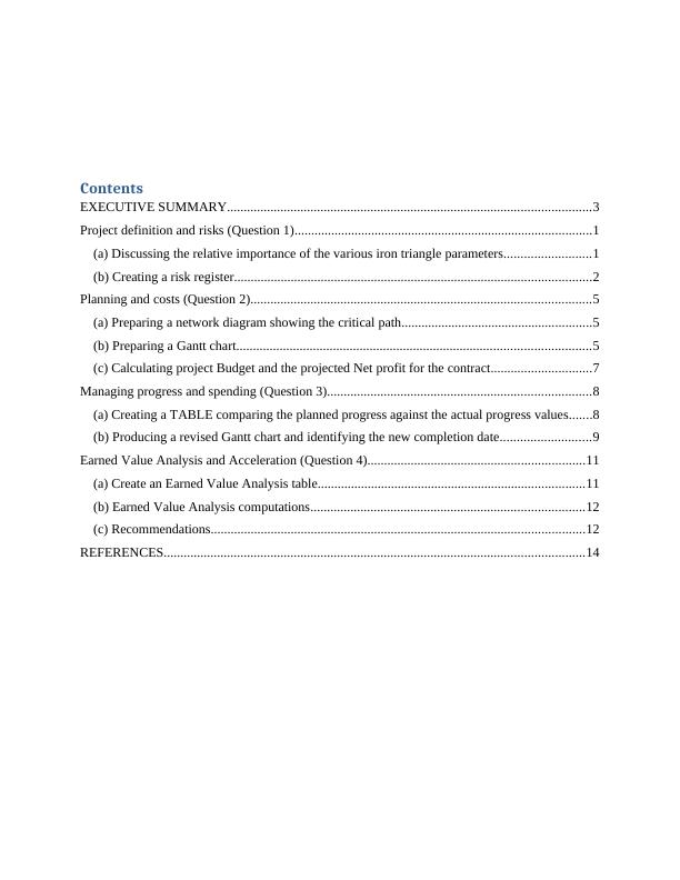 Fundamentals of Project Management | Desklib