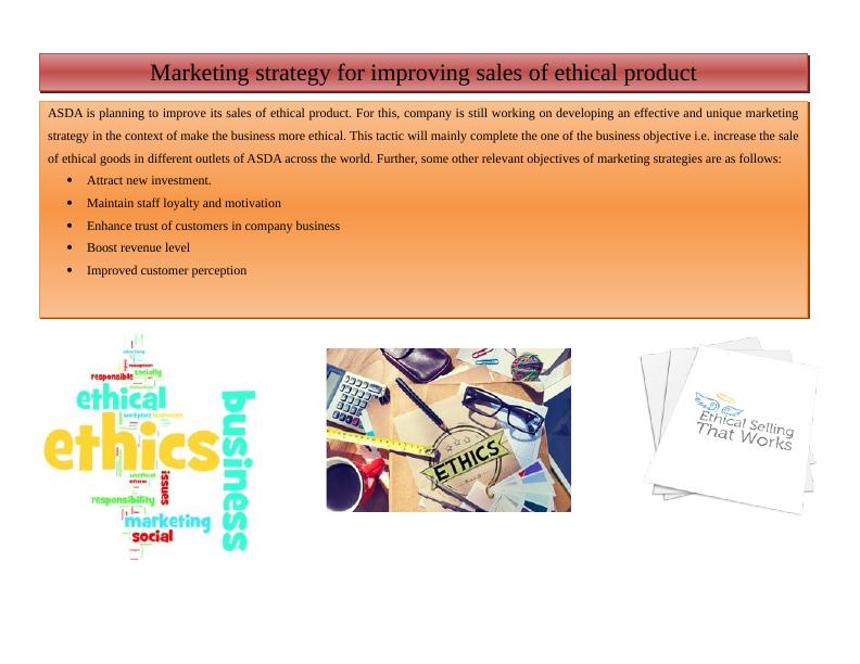 [FULL ACCESS] Ethical Marketing Strategy ASDA