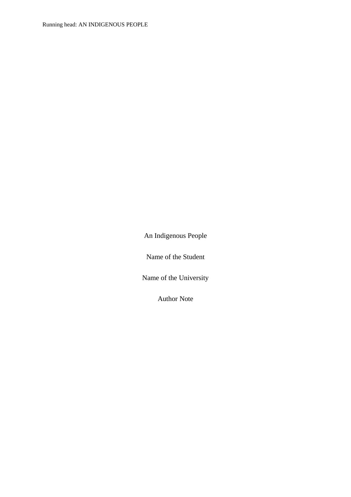 An Indigenous People's History Chapters 10 & 11 Essay