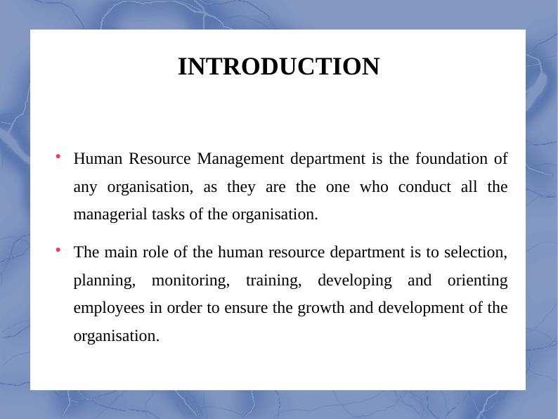 Human Resource Management Report: Regent College, Unit 3