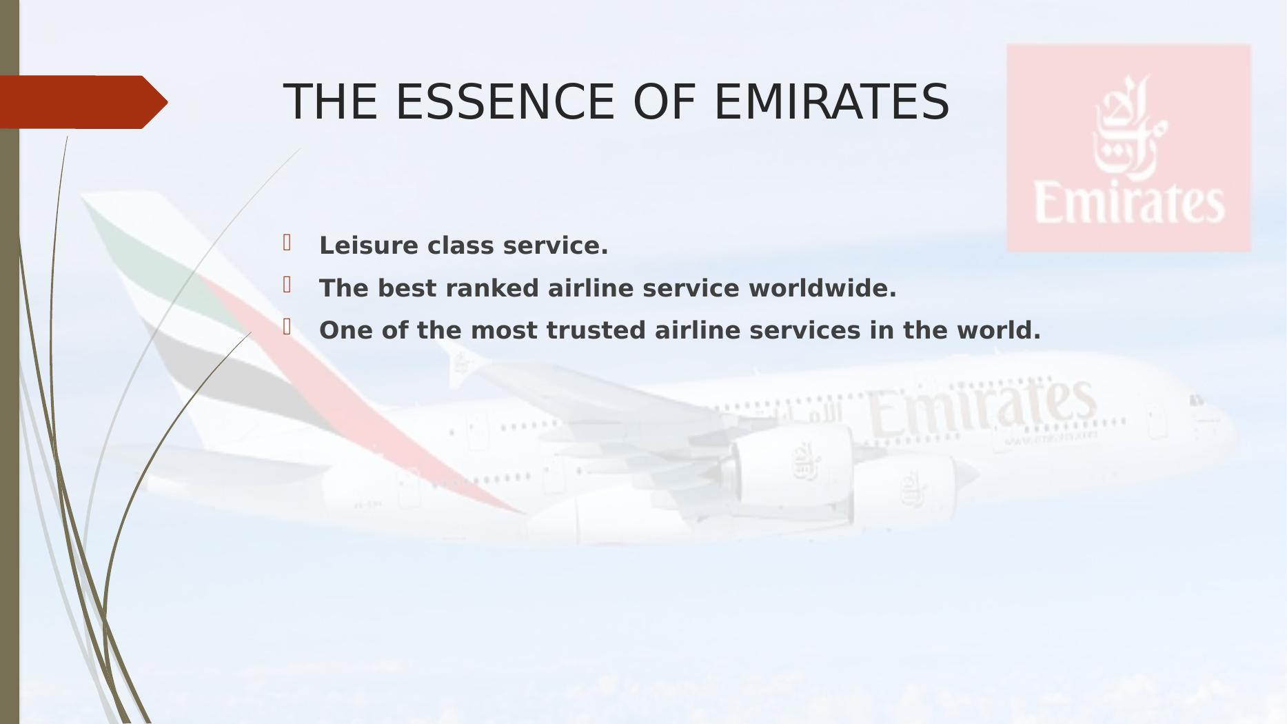 Emirates Ad Campaign: The Essence of Emirates