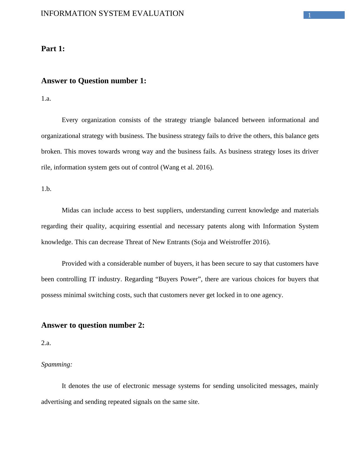 Information System Evaluation: Royal Dutch Shell Group