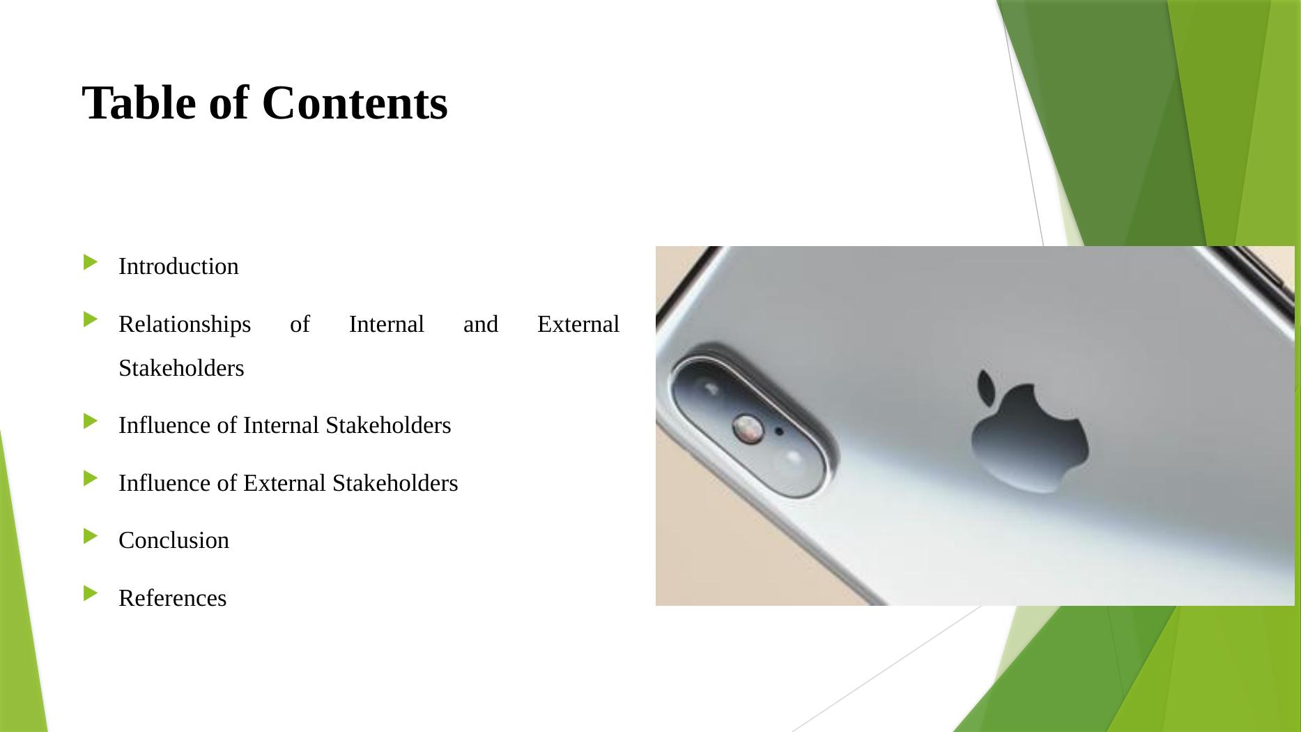 Analyzing Apple's Stakeholders: A Comprehensive Overview