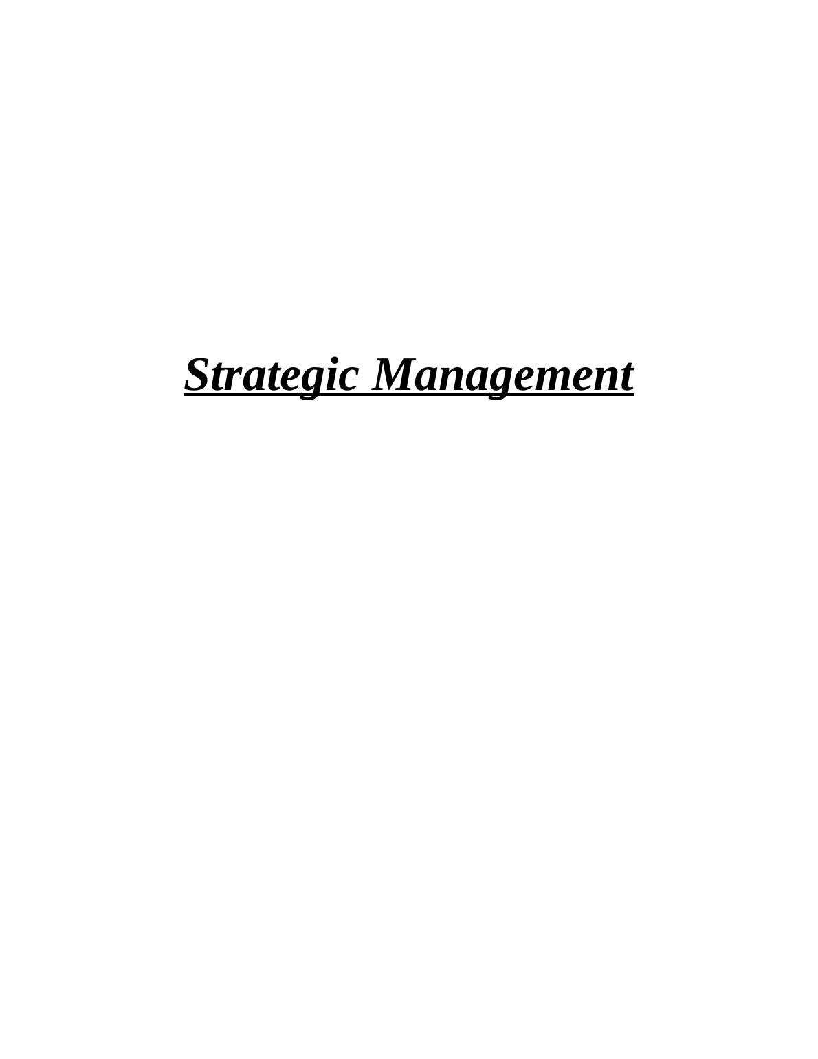 Strategic Management of Unilever: Purpose, Vision, Mission, Objectives ...