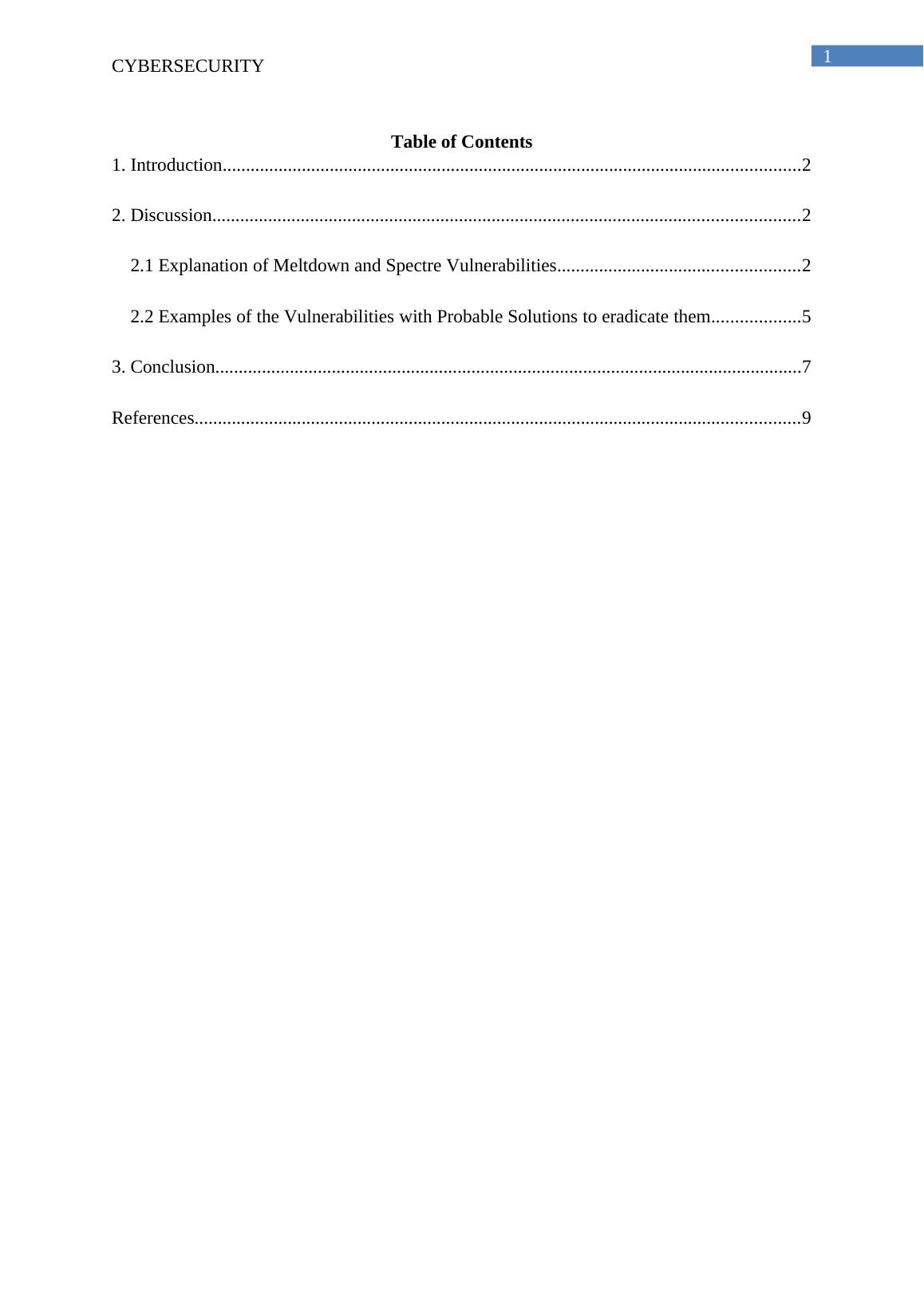 Explanation of Meltdown and Spectre Vulnerabilities