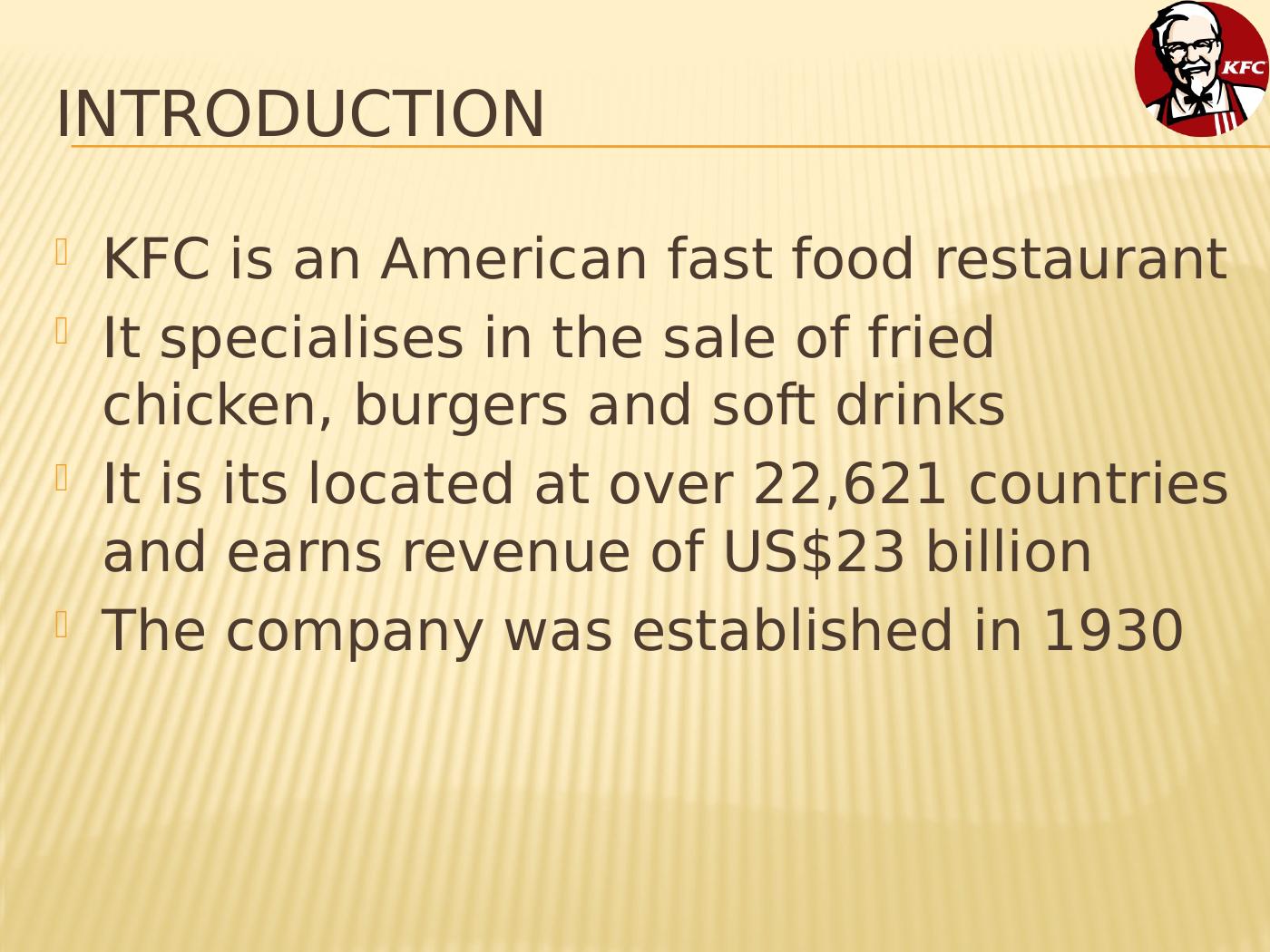 Hospitality Marketing: KFC's Strategies and Concepts