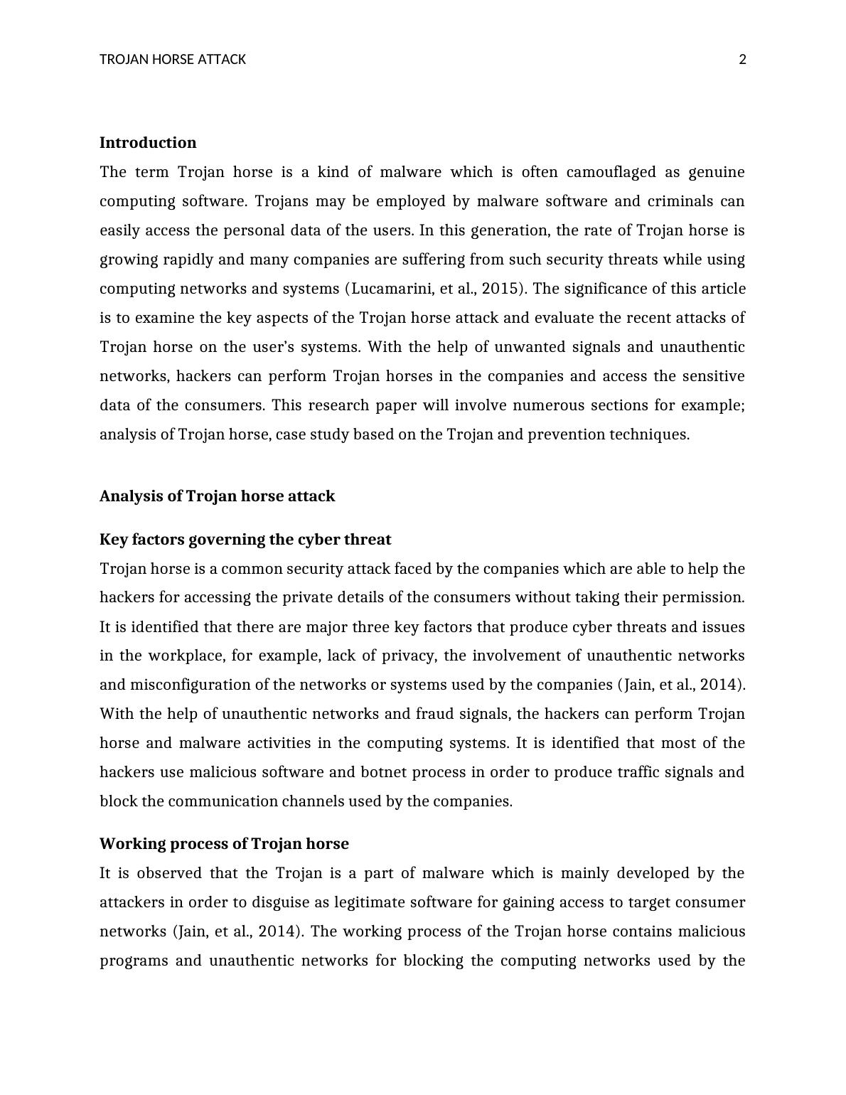 Trojan Horse Attack - Analysis, Impacts, and Prevention Techniques