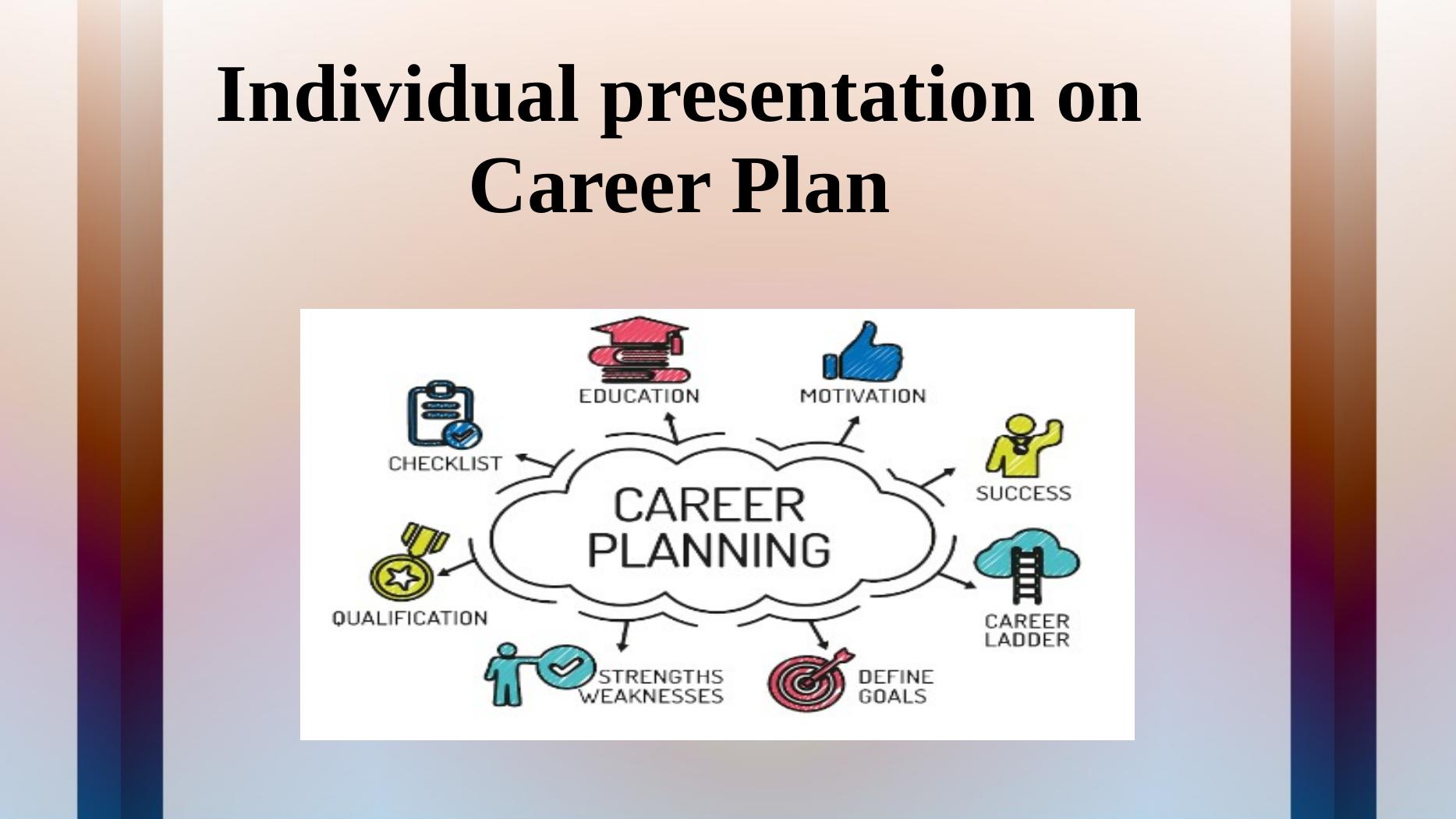 individual presentation paper